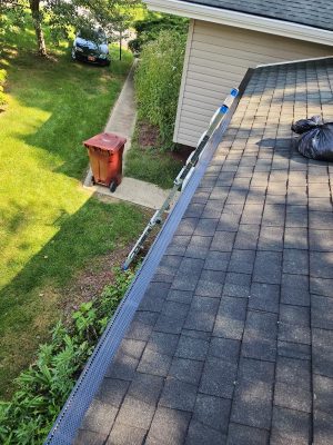 Our Work>> Shur Flo Gutter Guard Installation Here In Johnson City, TN